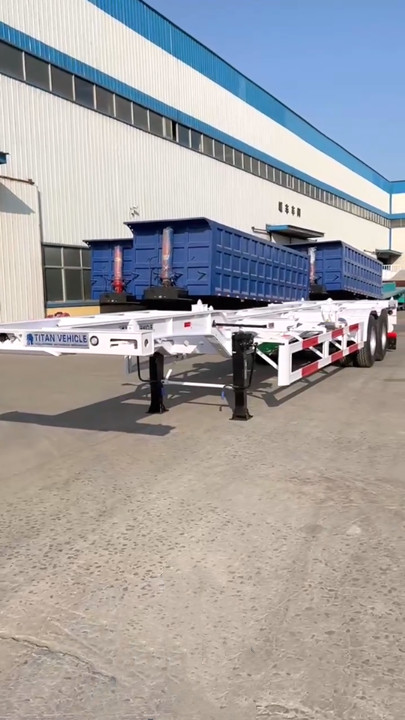 Skeletal Trailer | Container Skeleton Semi Trailer for Sale in Ghana Accra